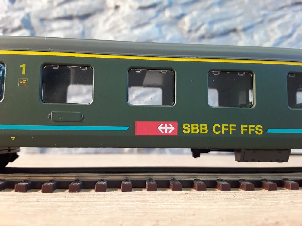 Roco 44341 _ SBB CFF FFS Personenwagen 1 Klasse _ Spur H0 (Gebraucht ...