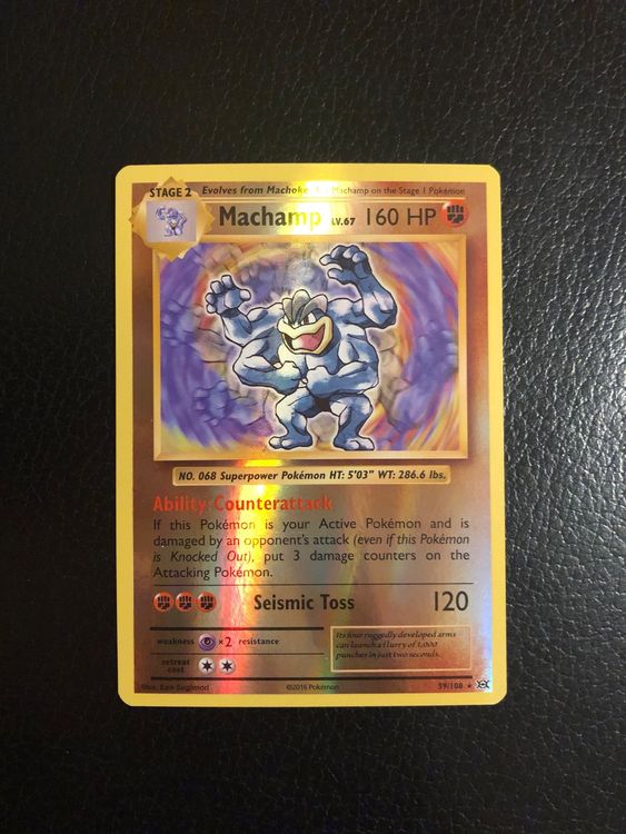 Evolutions Machamp reverse rare 59/108 NM Ab 1 | Kaufen auf Ricardo