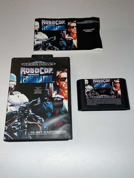 Sega Mega Drive Spiel - RoboCop versus The Terminator (OVP) (Gebraucht) in Zürich für CHF 69 ...