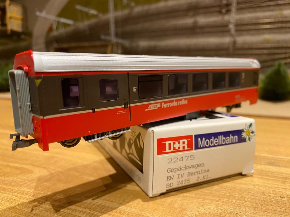 RhB D+R Gepäckwagen EW IV Bernina BD 2475 2. Kl (Gebraucht) in Goldau für CHF 65 – mit Lieferung ...