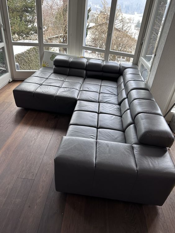 Echt Leder Sofa (Neupreis 4‘500.-) (Gebraucht) in Wettswil für CHF 1 – nur Abholung auf Ricardo ...