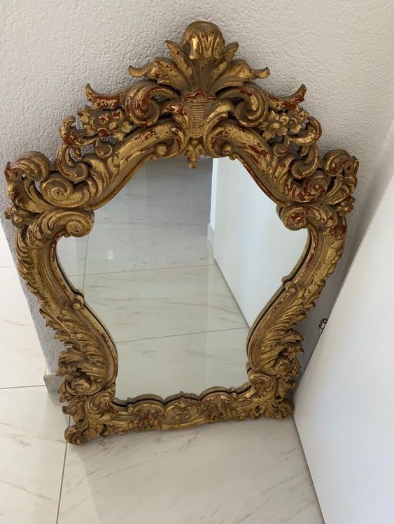 Wandspiegel, Holz, Barock Stil | Kaufen auf Ricardo