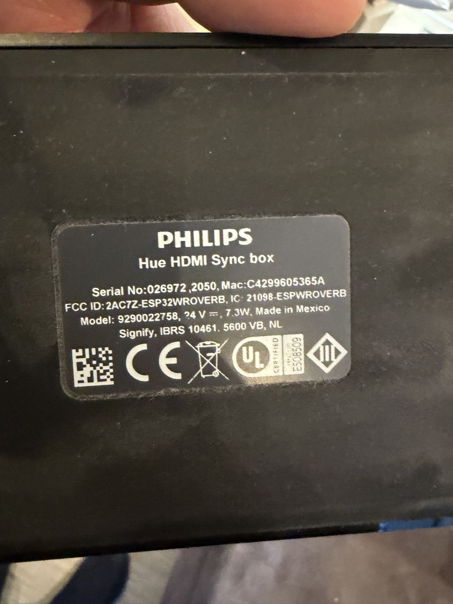 Philips Hue Play Sync Box inkl. Philips Hue Gradient (Gebraucht) in ...