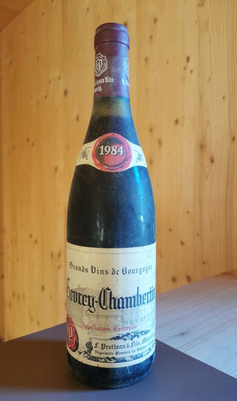 Gevrey-Chambertin 1984 Grand Vin, F. Protheau & Fils,Selten! (Neu ...