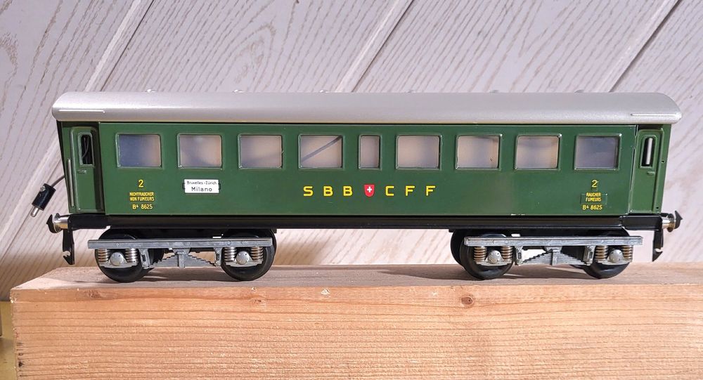 BUCO 8626 - SBB - PERSONENWAGEN - 2.Klasse - mit Beleuchtung (Gebraucht) in Biel/Bienne für CHF ...