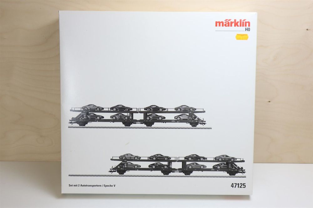 Märklin PORSCHE Autowagen Set 47125 - Rarität - NP: 270.- (Gebraucht ...