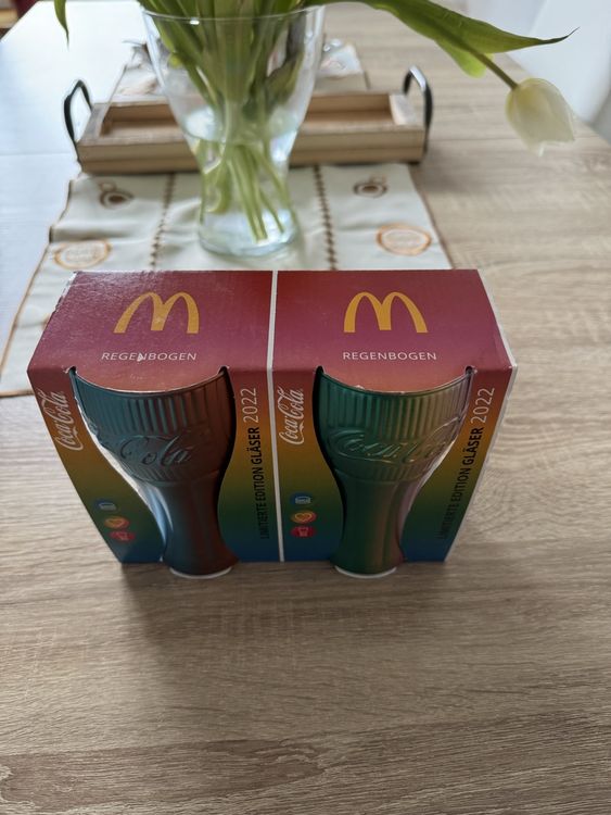 Verwunderlich Mc Donalds Regenbogenglas 2022 Bilder