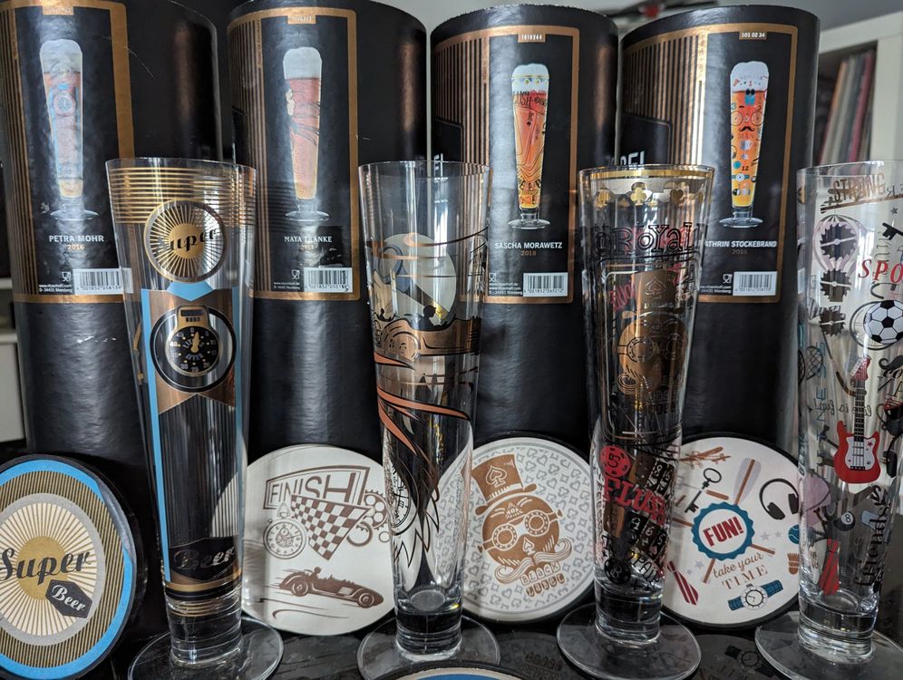 Biergläser Ritzenhoff Black Label 4 Stück Beer Glass Deluxe (Neu ...