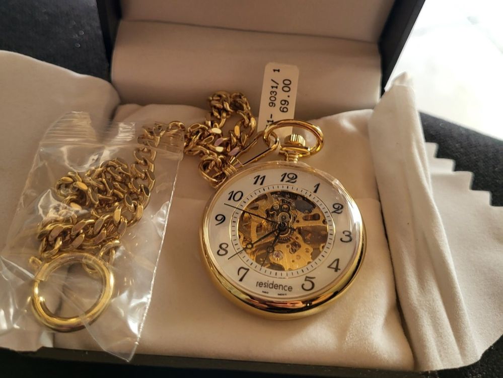 Taschenuhr arab./gold - originalverpackt ab 1.- | Kaufen auf Ricardo