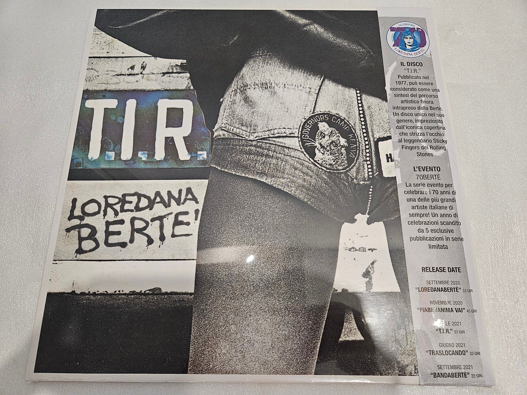 Loredana Bertè – T.I.R. (LP, SS, Rock, Pop) (Neu und originalverpackt) in Uster für CHF 40 – mit ...