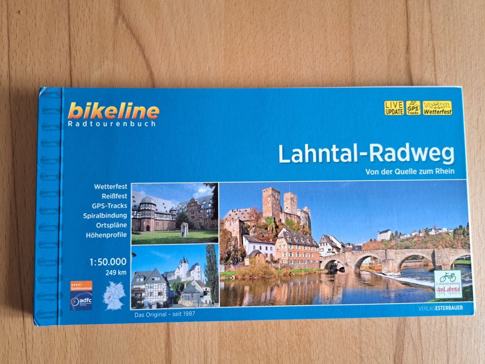 Bikeline Radführer Lahntal - Radweg (Gebraucht) in Bülach für CHF 8 – mit Lieferung auf Ricardo ...