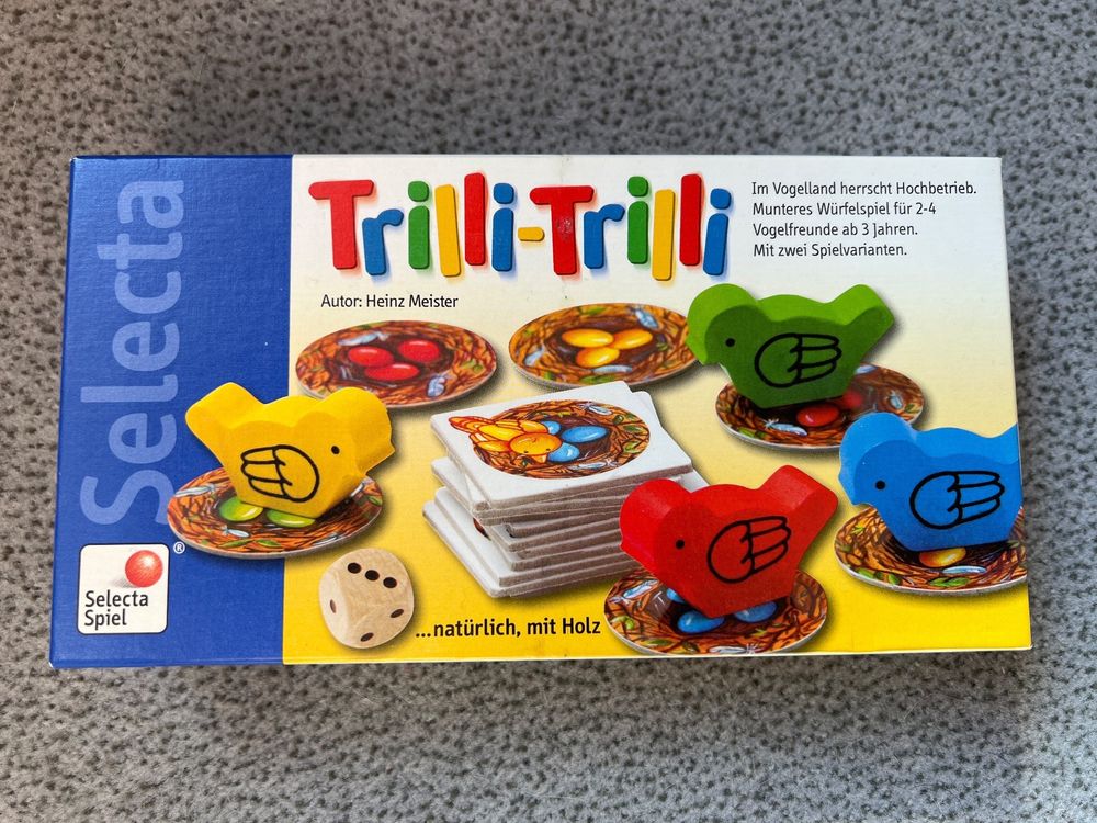 WürfelSpiel „Trilli-Trilli“ für 2-4 Spieler | Kaufen auf Ricardo