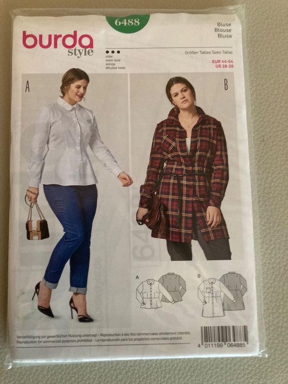 Schmittmuster Burda (Neu und originalverpackt) in Zuchwil für CHF 4 ...