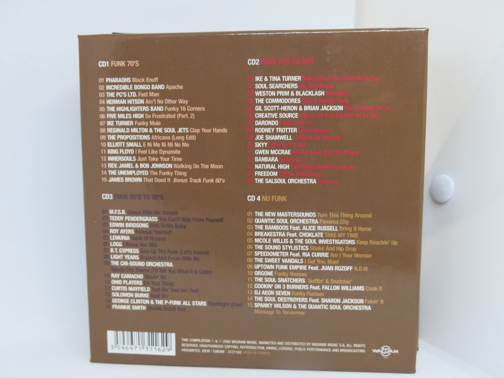 Funk Fever Vol.2 / 4 x CD Box-Set Tina Turner James Brown ua (Gebraucht ...