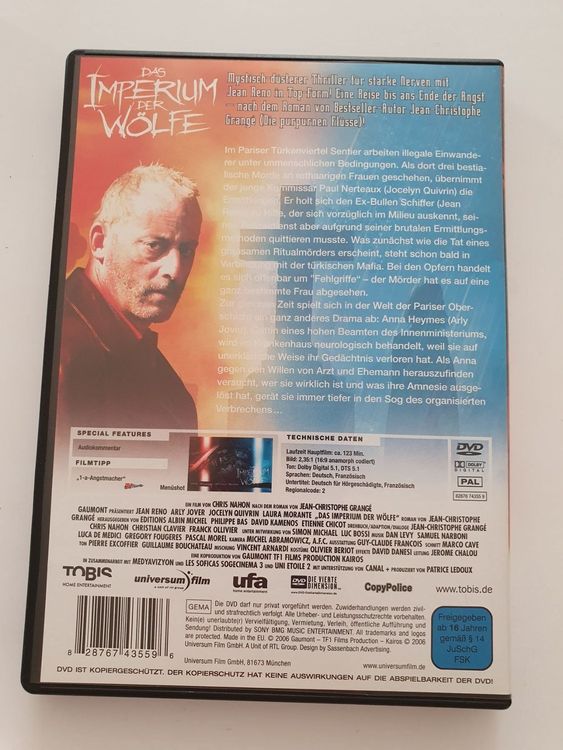 Das Imperium der Wölfe (Gebraucht) in Oberdorf BL für CHF 3 – mit Lieferung auf Ricardo kaufen