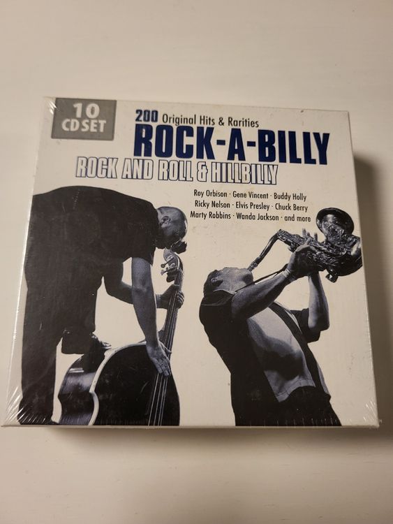 Rock-A-Billy Rock and Roll & Hillbilly 10 CD Set - Neu&OVP (Neu und ...