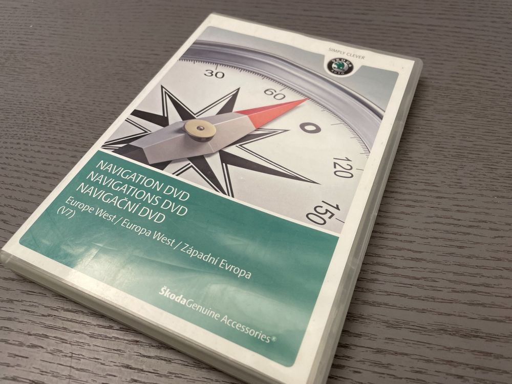 Navigation DVD Europa West V7, Via Michelin Skoda (Neu (gemäss ...