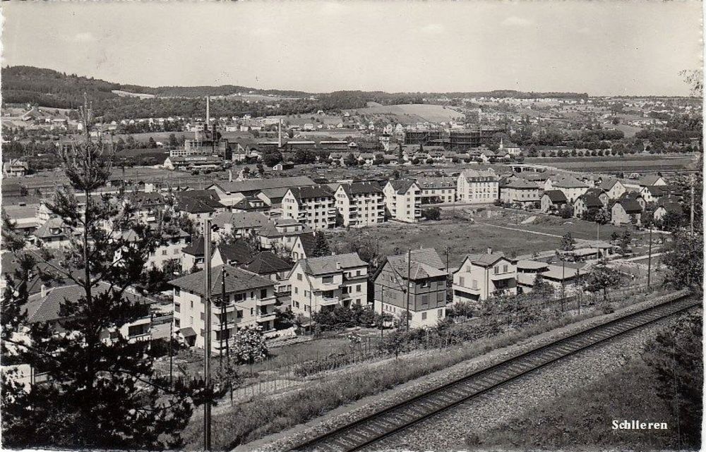 Schlieren ZH Flugaufnahme Nr.3283k , 1958 (Gebraucht) in Solothurn für ...