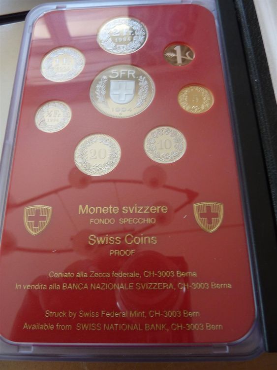 9x schweizer Münzsätze 1984-94, PP | Kaufen auf Ricardo