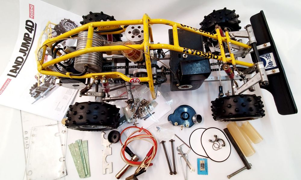 Land Jump 4WD RC All-Rad Buggy Graupner Kyosho 80.-er Jahre (Gebraucht ...