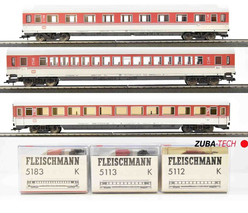 Fleischmann 3x Personenwagen DB H0 GS mit OVP | Kaufen auf Ricardo