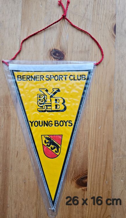Wimpel Berner Young Boys BSC YB Bern Fussball Schweiz (Gebraucht) in Hägglingen für CHF 28 – mit ...