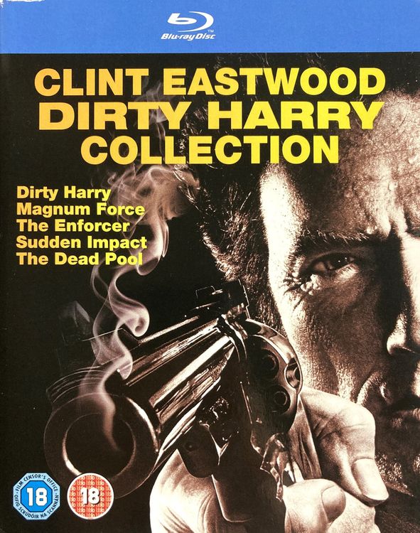 Dirty Harry Collection Clint Eastwood Box Set 5 Disc Blu-Ray | Kaufen ...