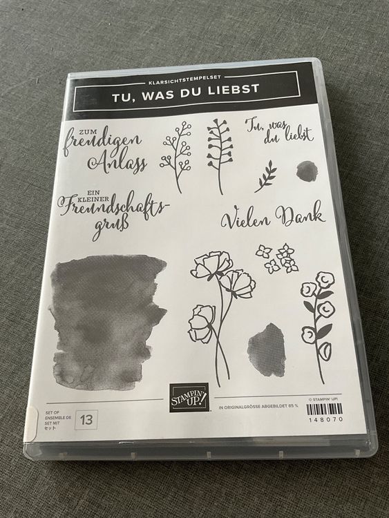 Stampin up Stempelset „Tu, was du liebst“ (Gebraucht) in Rüti ZH für ...