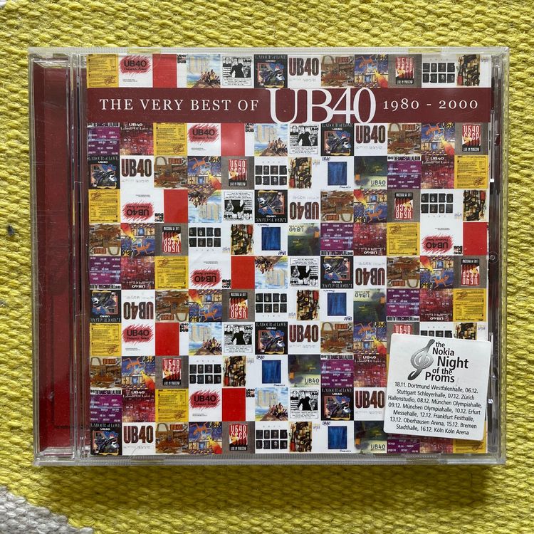 UB40-VERY BEST OF 1980-2000 (Gebraucht) in Rorschacherberg für CHF 2.9 – mit Lieferung auf ...