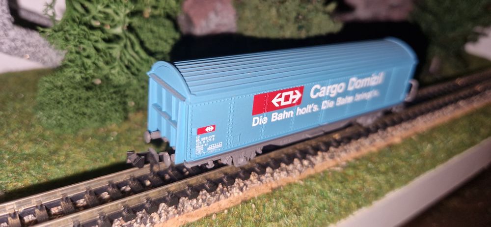 Roco Spur N SBB Habis "Cargo Domizil auf deutsch" (Gebraucht) in ...