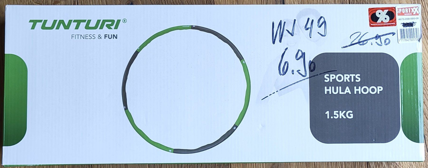 Hula Hoop Reifen von Tunturi, kaum benutzt, Top Zustand (Gebraucht) in ...