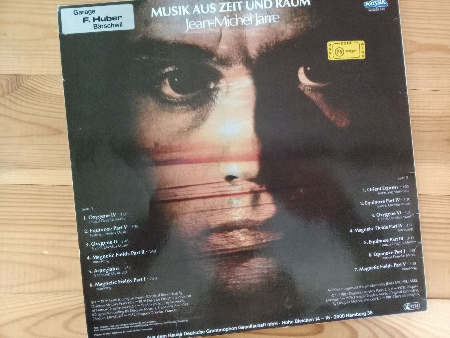 Jean-Michel Jarre - Oxygene - Vinyl Schallplatte Top Zust... (Gebraucht) in Waldenburg für CHF 1 ...