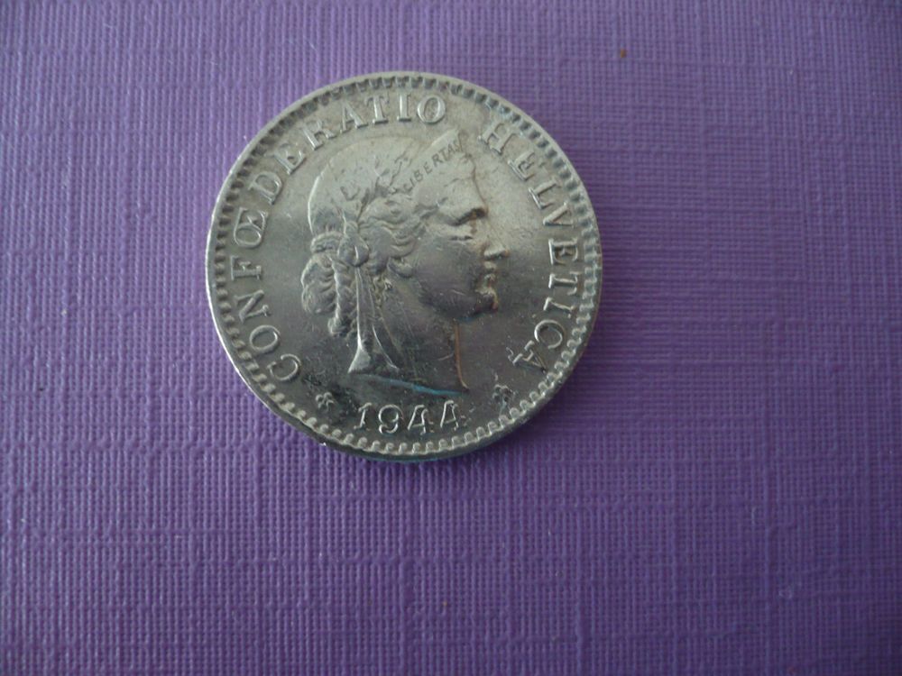 20 Rappen 1944 (Gebraucht) in Winterthur für CHF 1 – mit Lieferung auf Ricardo kaufen