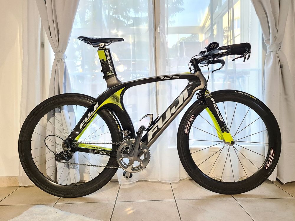 Vollcarbon Rennrad Triathlonvelo FUJI D6 (Gebraucht) in Grüningen für ...