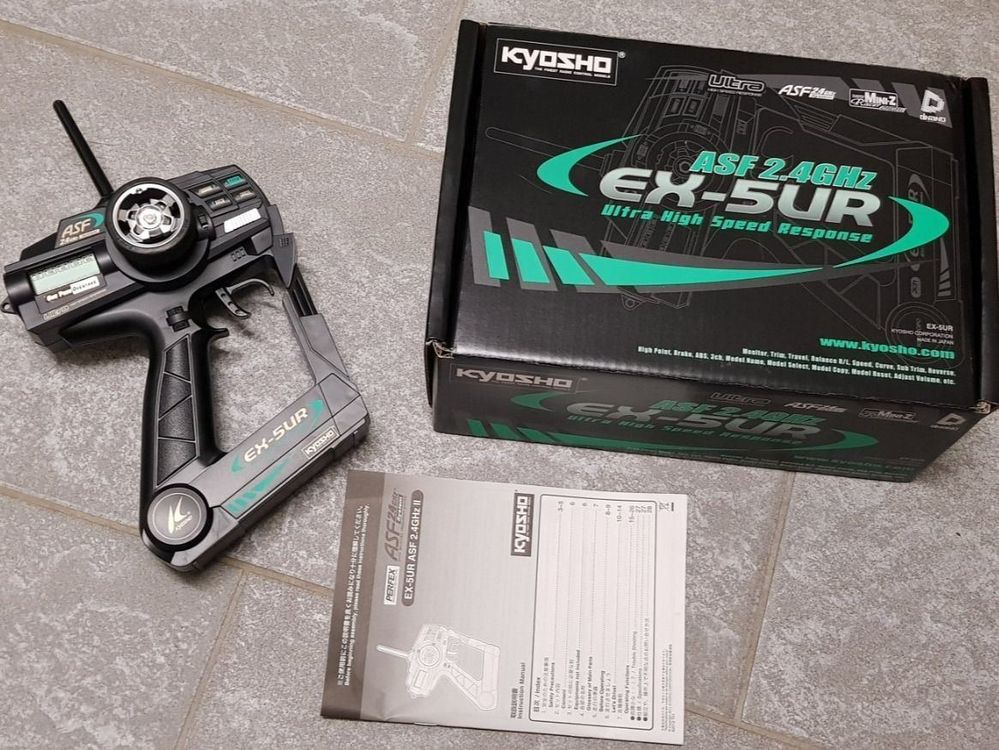 Kyosho Sender Perfex EX-5UR ASF 2.4 GHz (Gebraucht) in Eschenbach für ...
