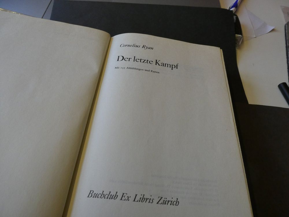 Der Letzte Kampf Berlin 1945, Cornelius Ryan (Gebraucht) in Hinterforst ...