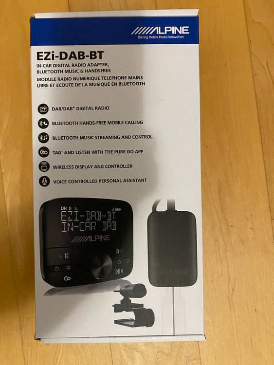 Alpine DAB+ Interface Digital Radio Bluetooth + Freisprerech (Neu und ...