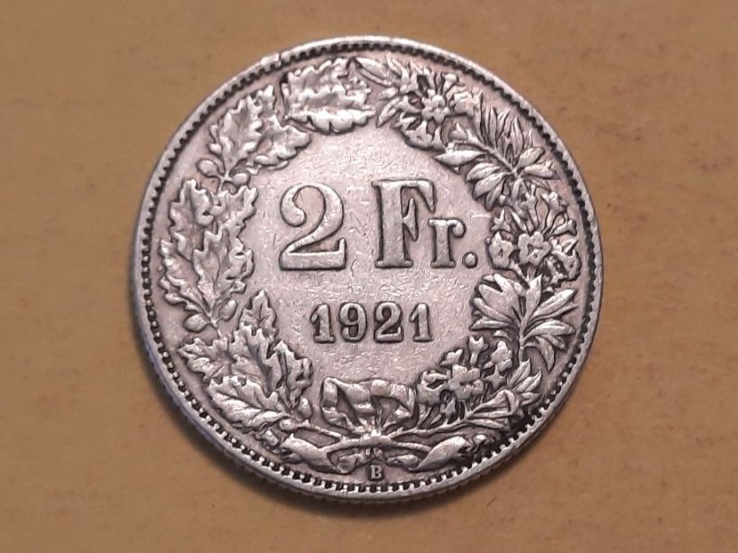 Schweiz 2 Franken 1921 B Silber | Kaufen auf Ricardo