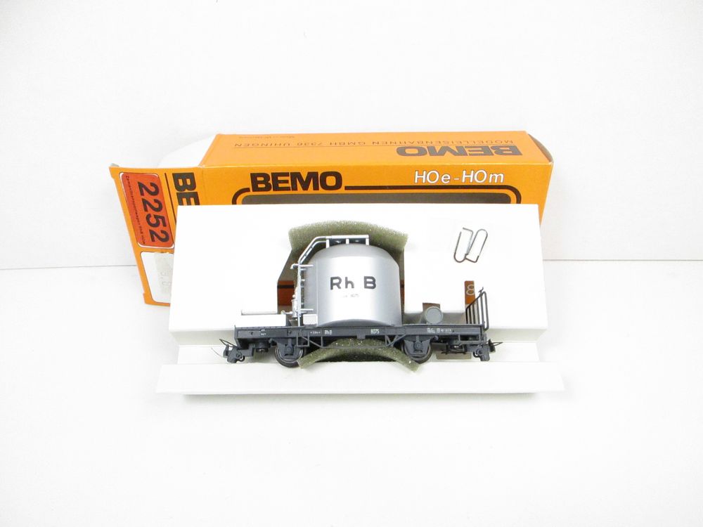 Bemo H0m 2252 RhB Zementtransportwagen Uce 8075 | Kaufen auf Ricardo