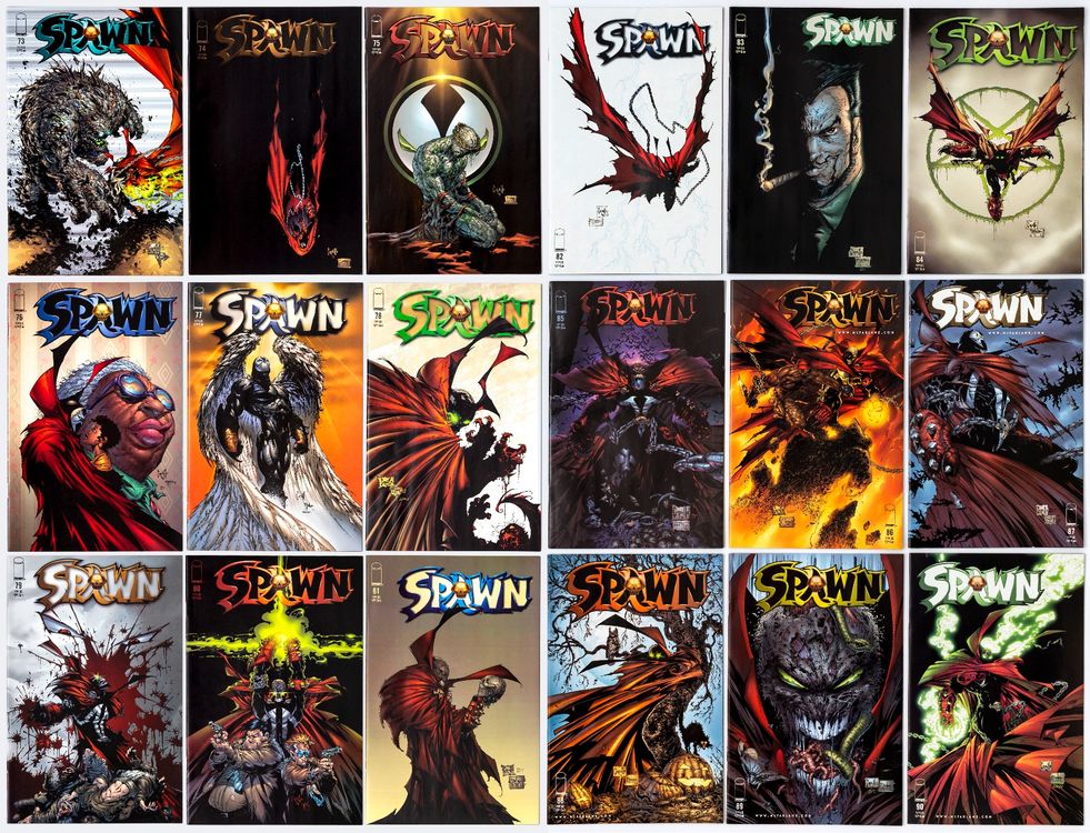 SPAWN US #1-110+112 + 3 #100 COVER VARIANTEN (Gebraucht) in st.gallen ...
