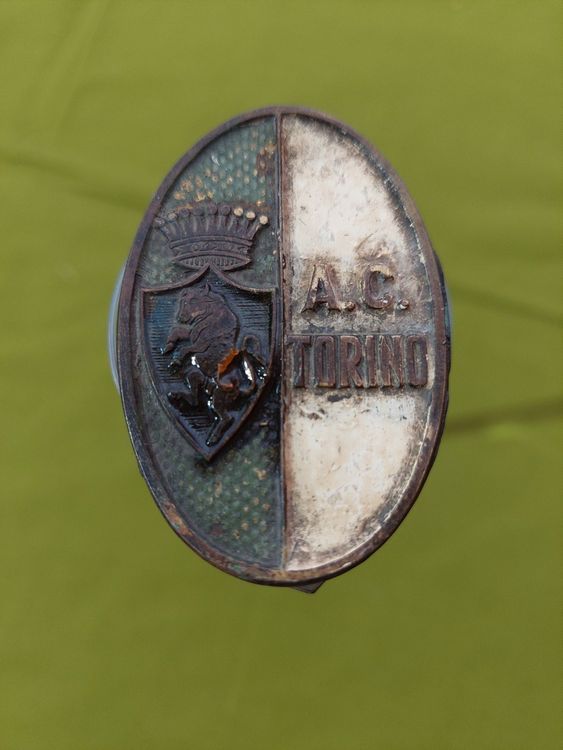 Altes AC Torino Emblem, Fussball Fan Artikel (Gebraucht) in Muttenz für ...