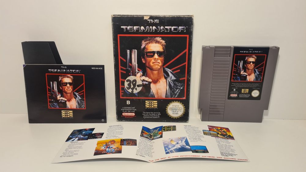 THE TERMINATOR - Schwarzenegger - CIB / Pal B Nintendo NES (Gebraucht ...