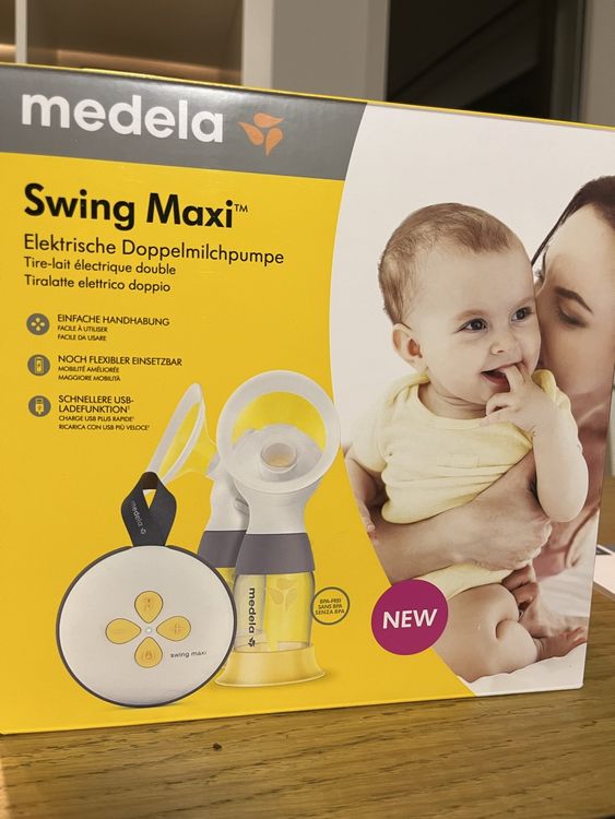 Medela Swing Maxi Elektrische Doppelmilchpumpe | Kaufen auf Ricardo