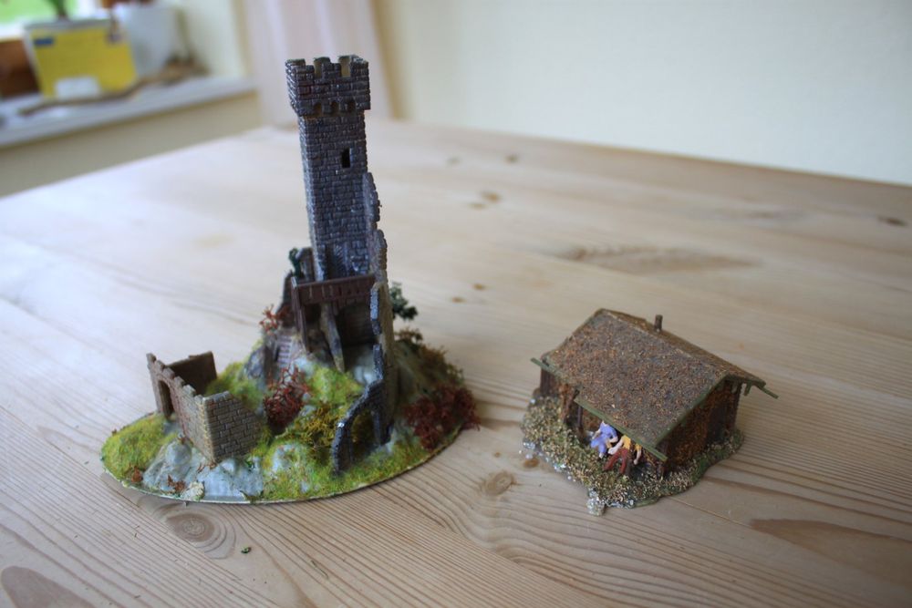 Faller Ruine und Waldhütte, H0 (Gebraucht) in Reigoldswil für CHF 17 ...