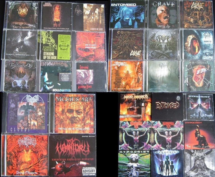 SWEDISH DEATH METAL CD`s (Gebraucht) in Wohlen AG für CHF 55 – mit ...