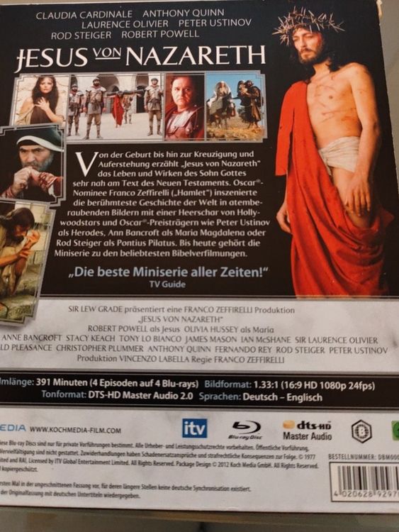 Jesus von Nazareth Box 4 Blu-Ray (Gebraucht) in Dottikon für CHF 6 – mit Lieferung auf Ricardo ...