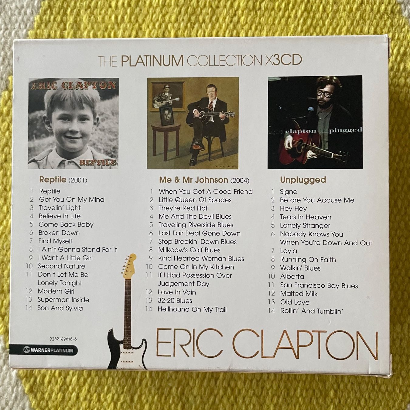 ERIC CLAPTON-3CD BOX SET THE PLATINUM COLLECTION (Gebraucht) in ...
