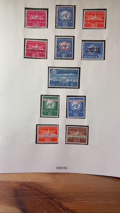 Timbres Nation Unies (D'occasion) à Salavaux pour CHF 2 – avec livraison | Acheter sur Ricardo