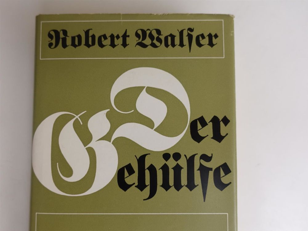 Rober Walser: Der Gehülfe, 1955 (Gebraucht) in Gutenswil für CHF 25 ...