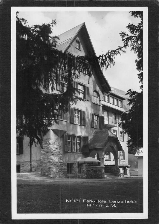 Lenzerheide GR , Park - Hotel , gel. 1932 (Gebraucht) in Reichenburg für CHF 13 – mit Lieferung ...